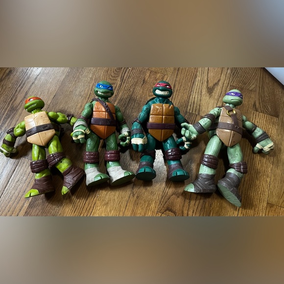Playmates Toys | Toys | Vintage Teenage Mutant Ninja Turtles Viacom ...
